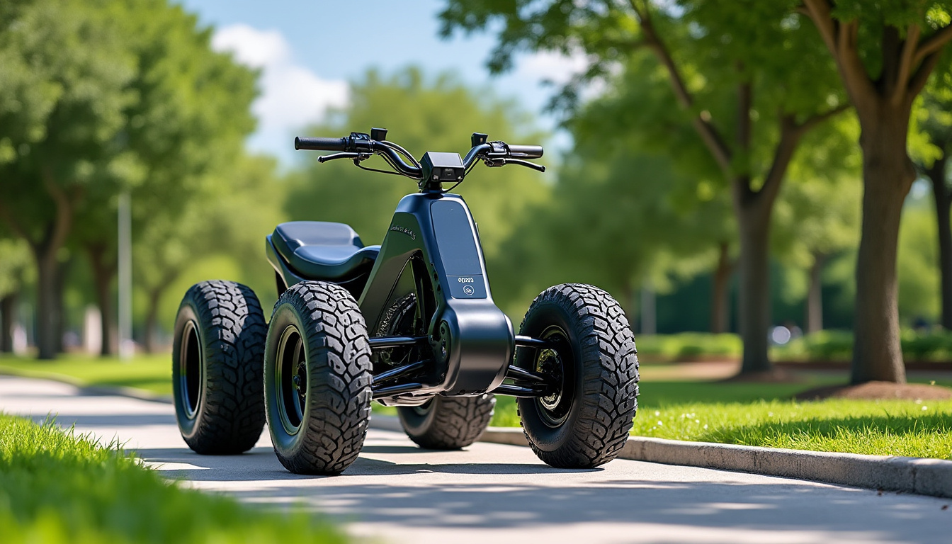 Quadricycle adulte électrique : stabilité et confort assurés